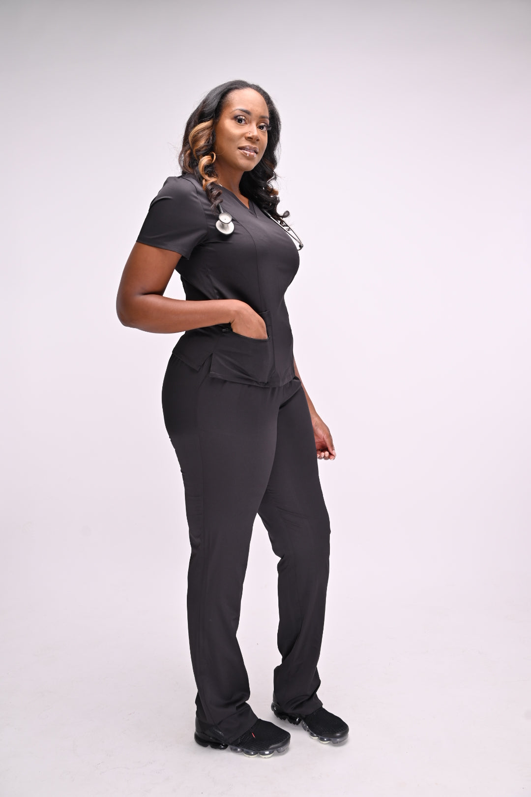 Women's Standard Custom Scrub - Top | Scrub Heights